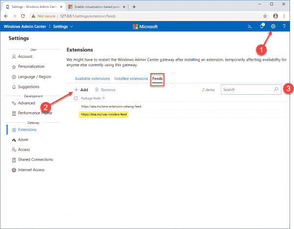 Windows Admin Center 2012 Secured-core extension – 4sysops