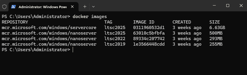 Install Hyper-V Docker containers on Windows Server 2025 – 4sysops